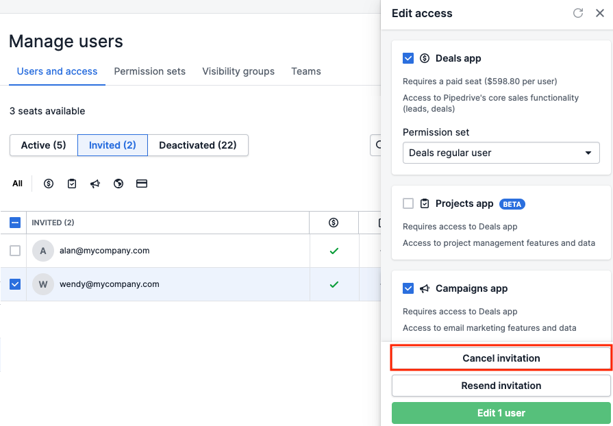 How can I add a user? - Knowledge Base | Pipedrive